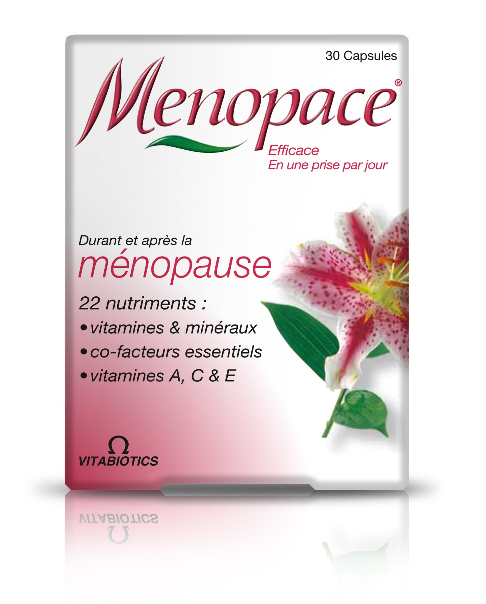 MENOPACE MENOPAUSE 30 COMPRIMES | Pharmacie ABMpharma, pharmacie et ...
