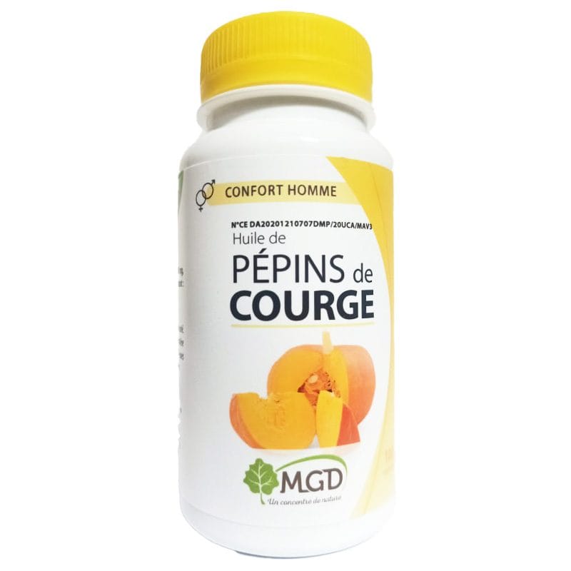 MGD HUILE DE PEPINS DE COURAGE 100 comprime