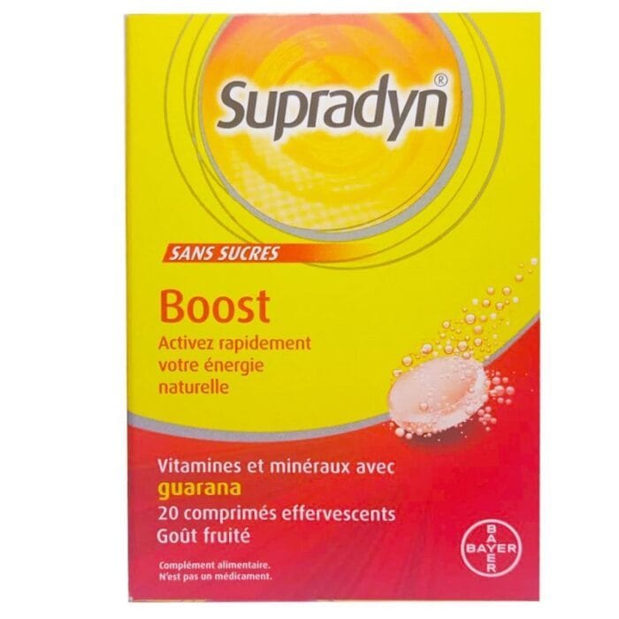 SUPRADYN BOOST 20 COMPRIMES EFFERVESCENTS - Pharmacie ABMpharma ...