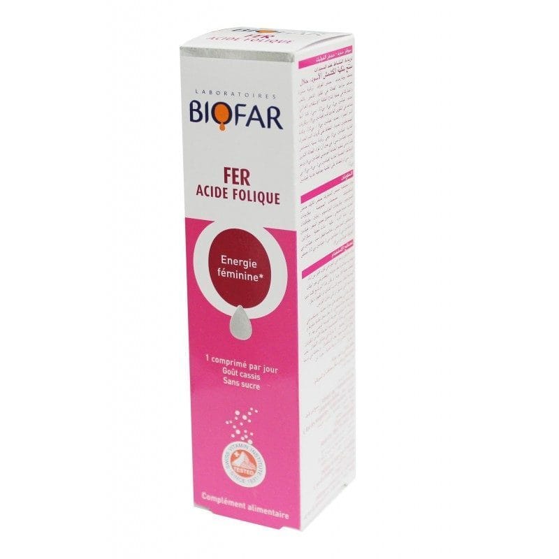 BIOFAR FER ACIDE FOLIQUE | Pharmacie ABMpharma, pharmacie et ...