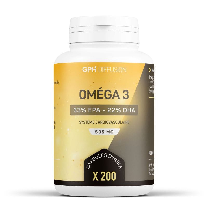 GPH DIFFUSION OMEGA 3 100 CAPSULES.