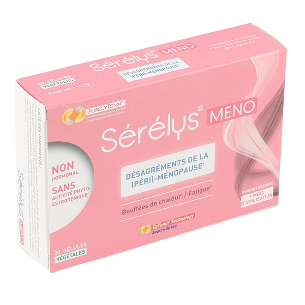 SERELYS MENOPAUSE 60 COMPRIMES | Pharmacie ABMpharma, pharmacie et ...
