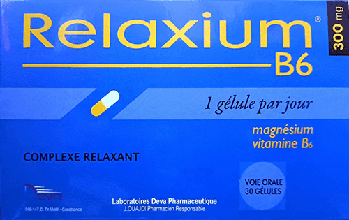 RELAXIUM B6 300 mg 30 GELULES | Pharmacie ABMpharma, pharmacie et ...