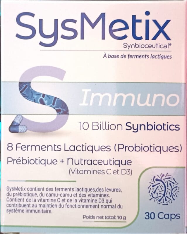 PROBIOTIC SYSMETIX 10 BILLION 30 caps - Pharmacie ABMpharma, pharmacie ...