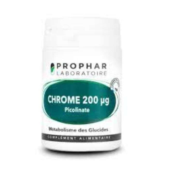 PROPHAR CHROME 200 UG 50 GELULES | Pharmacie ABMpharma, pharmacie et parapharmacie à Agadir Maroc
