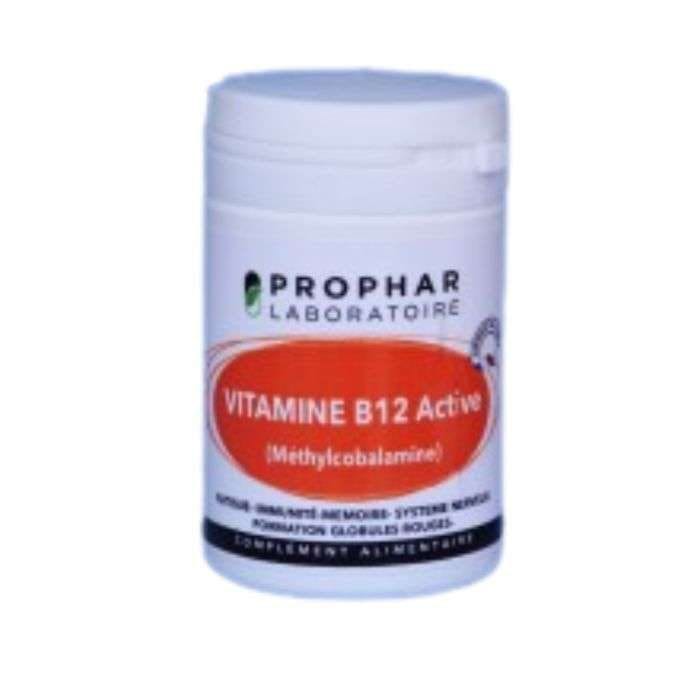PROPHAR VITAMINE B 12 ACTIVE 30 GELULES - Pharmacie ABMpharma, pharmacie et parapharmacie à Agadir