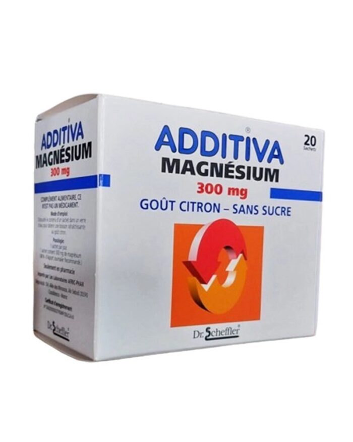ADDITIVA® MAGNESIUM 300 mg 20 SACHETS - Pharmacie ABMpharma, pharmacie ...