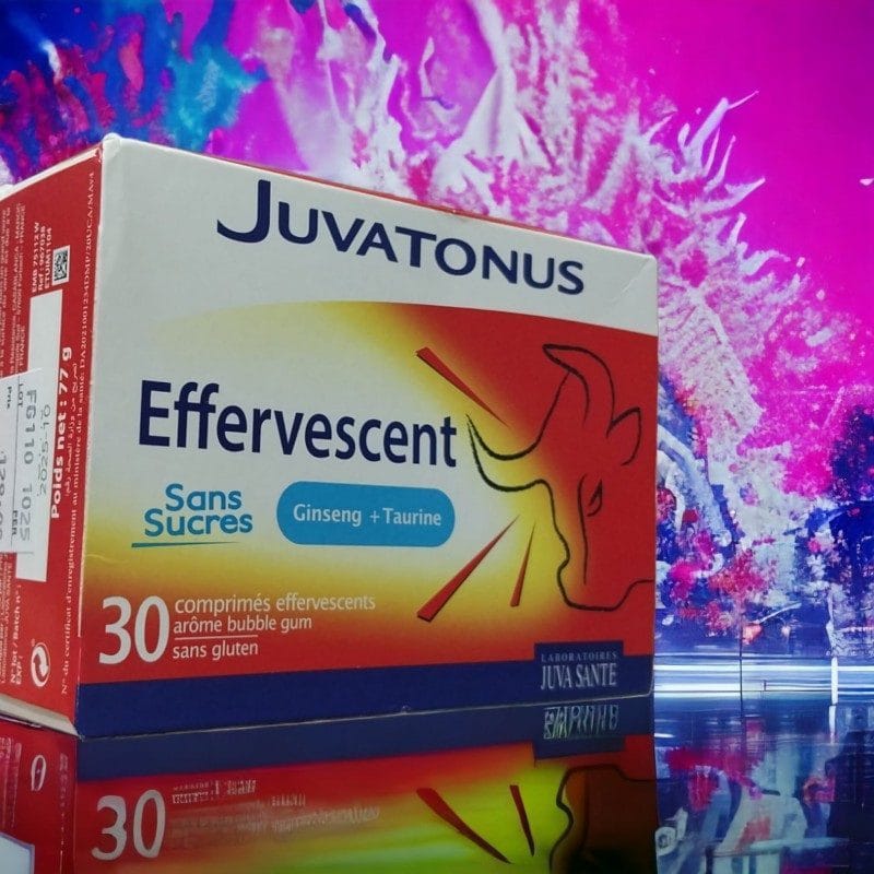 JUVATONUS GINSENG TAURINE EFFERV 30CPS - Pharmacie ABMpharma, pharmacie ...
