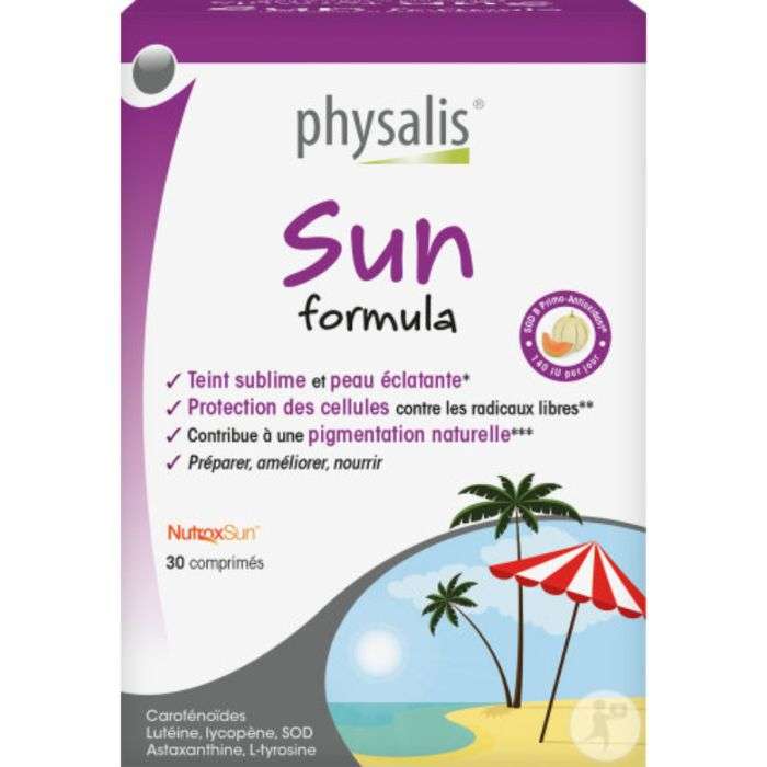 PHYSALIS SUN FORMULA 30 COMPRIMES - Pharmacie ABMpharma, pharmacie et ...