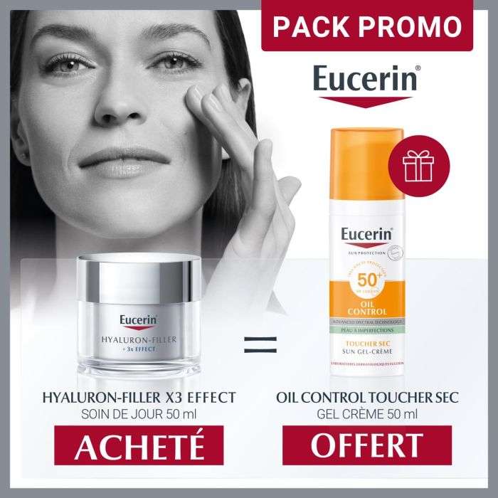 EUCERIN Hyaluron-Filler 3x SPF 15 : Offre Duo Anti-Âge